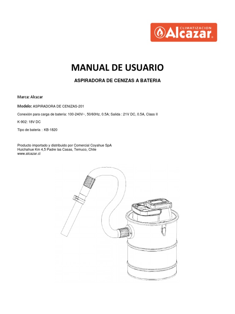 Manual de Usuario Aspiradora | Descargar gratis PDF | Aspiradora | Bienes manufacturados
