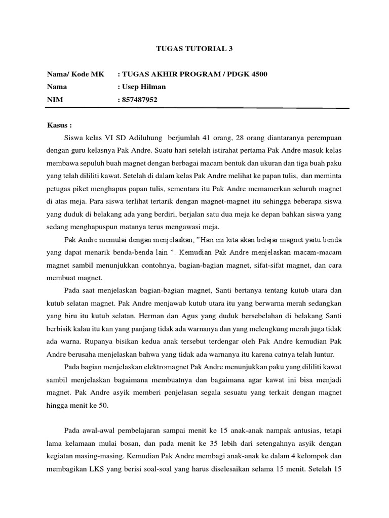 Tt3-Tap Usep Hilman 857487952 | PDF