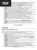 100 Most Commonly Misspelled Words | PDF