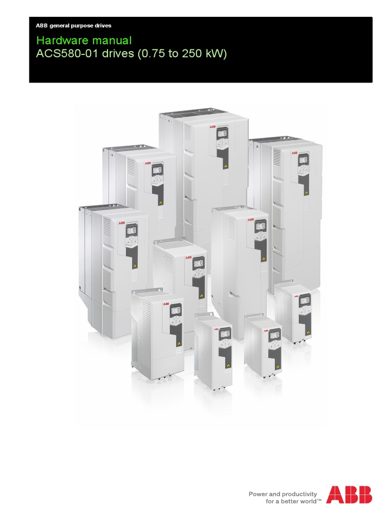 Abb Acs580 Manual | PDF | Electric Motor | Electromagnetic Compatibility