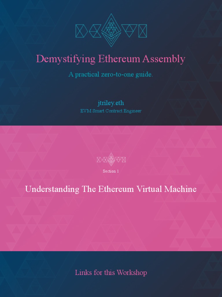 Demystifying Ethereum Assembly | Download Free PDF | Pointer (Computer Programming) | Computer ...