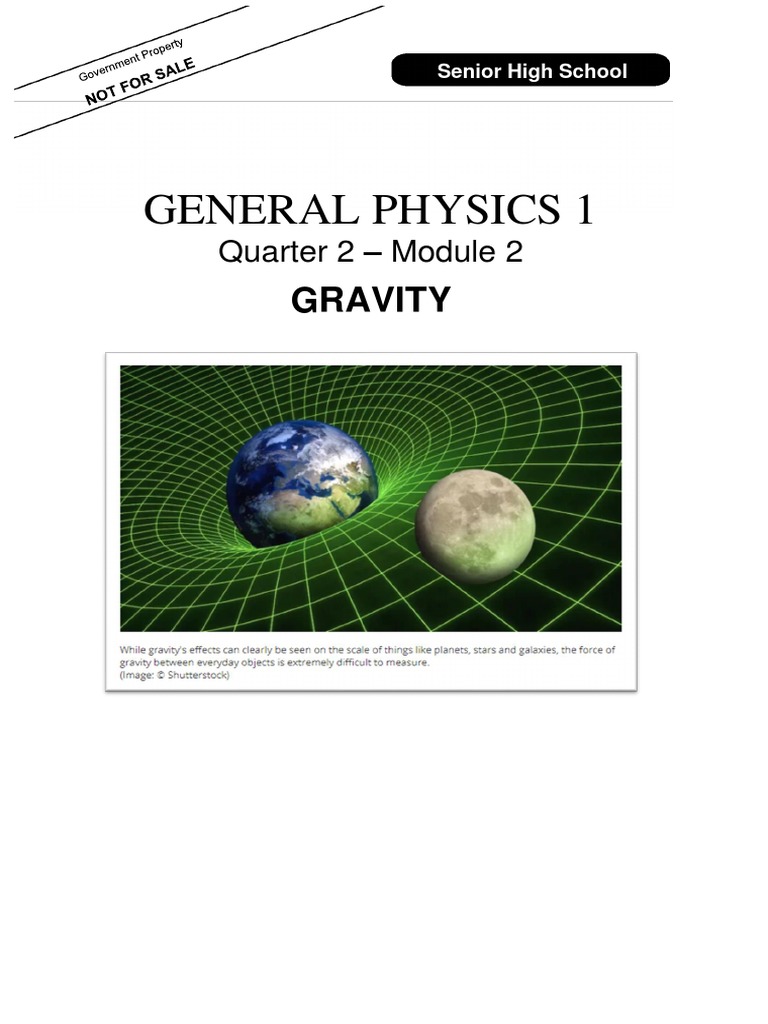 GeneralPhysics1 12 Q2 Mod2 Gravity | PDF | Orbit | Gravity