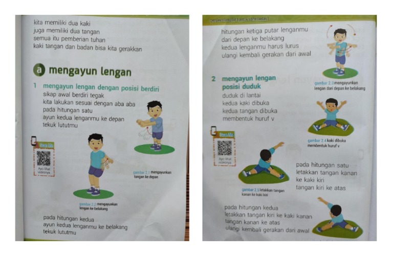 Penjas 24 Agustus Mengayun Lengan | PDF