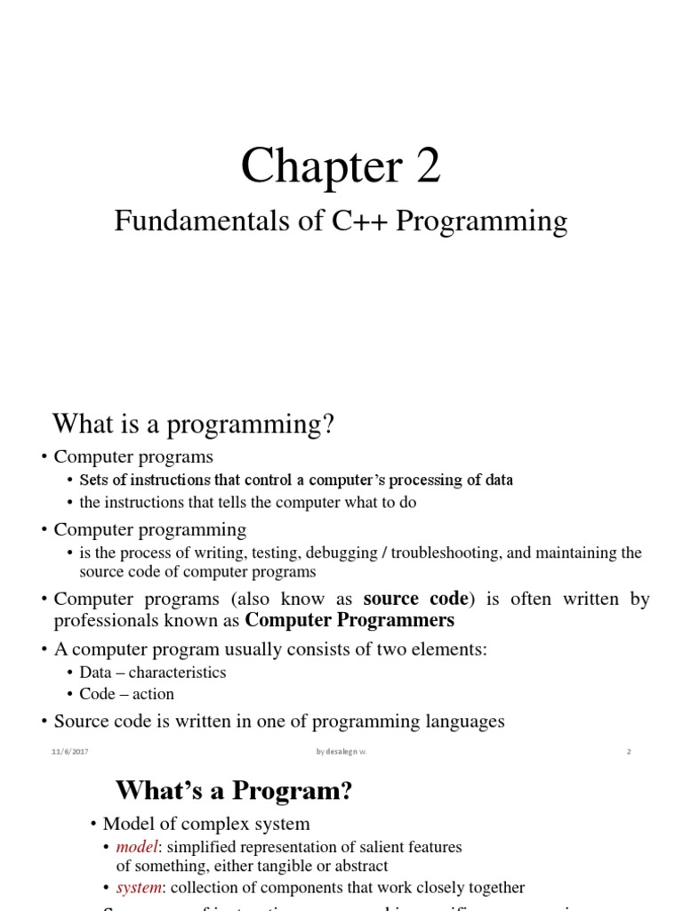 Cpp Slide2 Download Free Pdf Integer Computer Science Programming Language