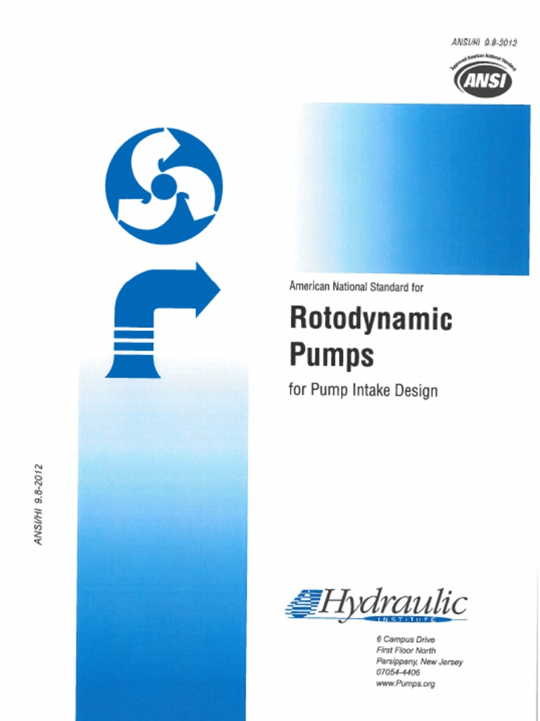 Rotodynamic Pumps Design | PDF