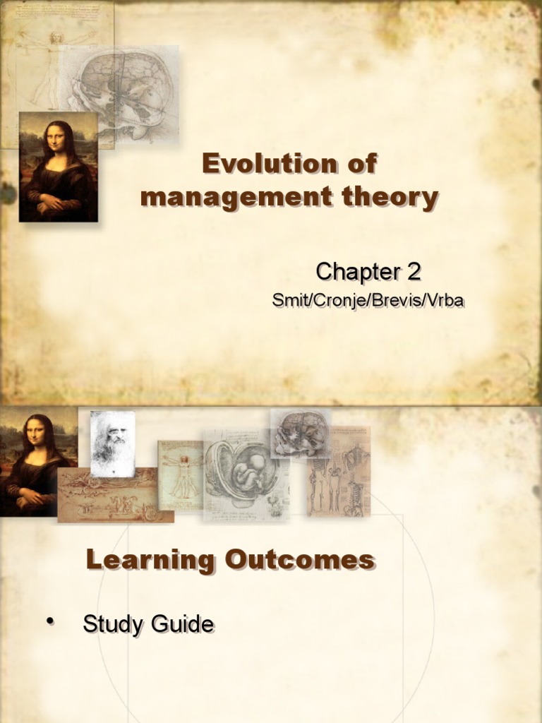 Chapter 2 - Evolution of Management Theory | PDF | Six Sigma | System