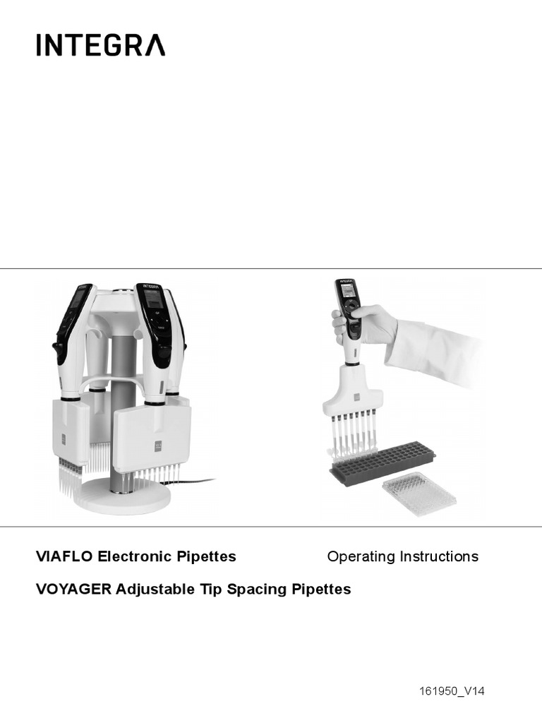 V14 OI VIAFLO VOYAGER Pipettes EN | PDF | Ac Power Plugs And Sockets ...