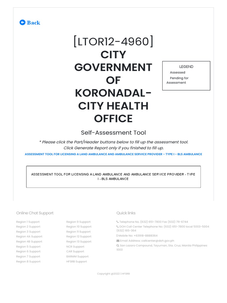 Apply Doh Lto Ambulance | PDF