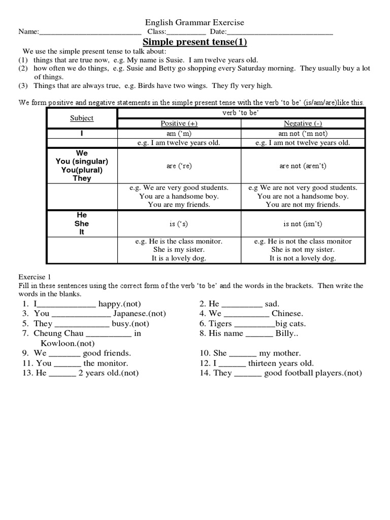 Simple Present Activity | PDF | Question | Subject (Grammar)