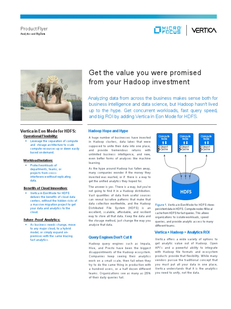 Hadoop Value Eon HDFS | PDF | Apache Hadoop | Cloud Computing