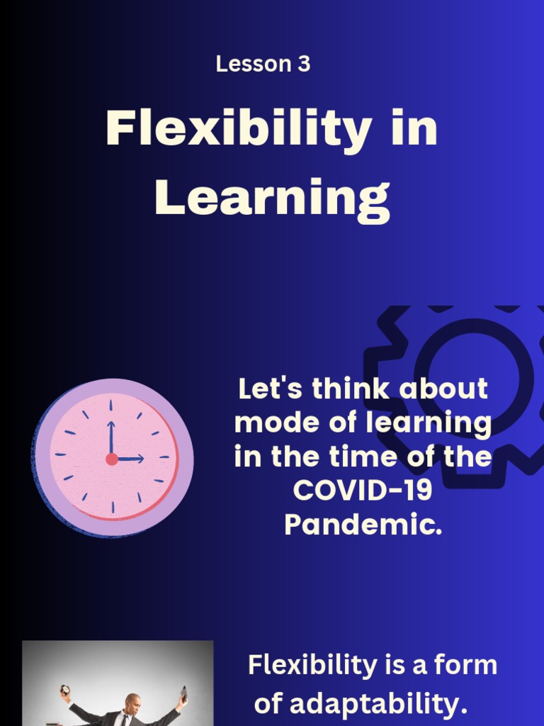 Flexibility in Learning | PDF