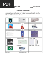 Lab Equipment Crossword Puzzle ANSWER KEY | PDF | Dielectric | Laboratories
