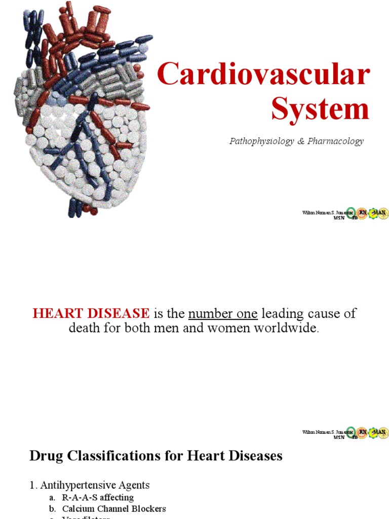 Heart Disease Drug Classifications Guide | PDF | Coagulation | Drugs