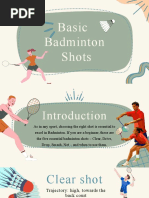 Types of Badminton Shots Explained | PDF | Sports | Leisure