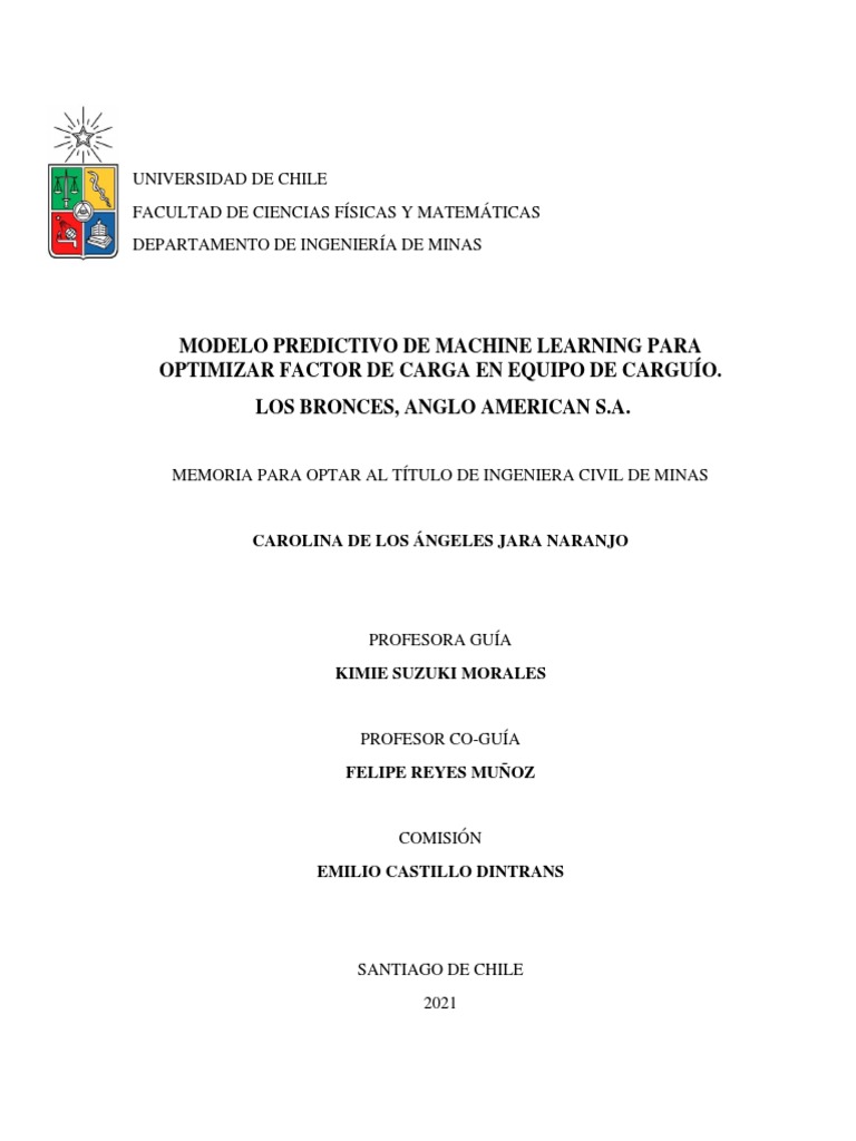 Modelo Predictivo de Machine Learning para Optimizar Factor de Carga en ...