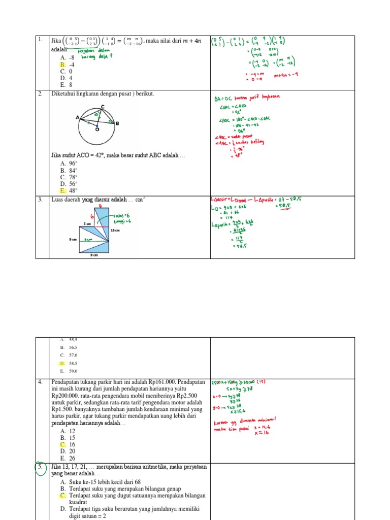 PK Mipy #17 (Pembahasan) | PDF