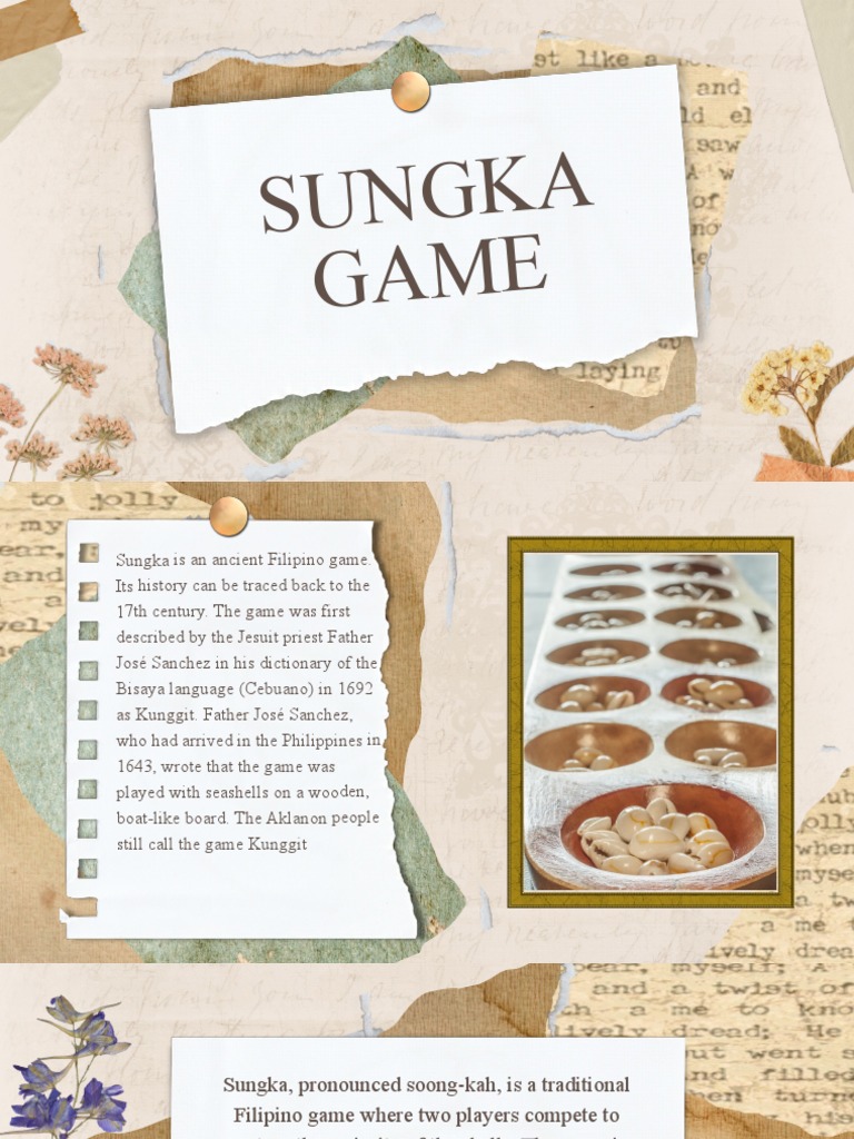 Sungka | PDF | Southeast Asia | Traditional Games