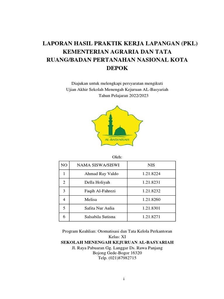 Laporan Otkp Revisi Final | PDF