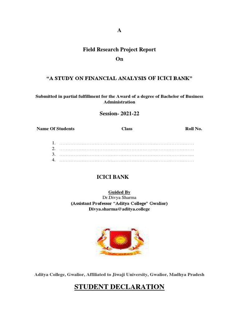 Field Work Report 2nd Year (4) | PDF | Debit Card | Banks