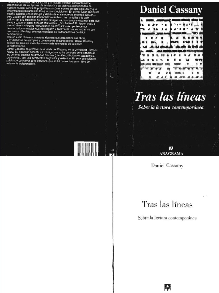 Tras Las Lineas Daniel Cassany | PDF