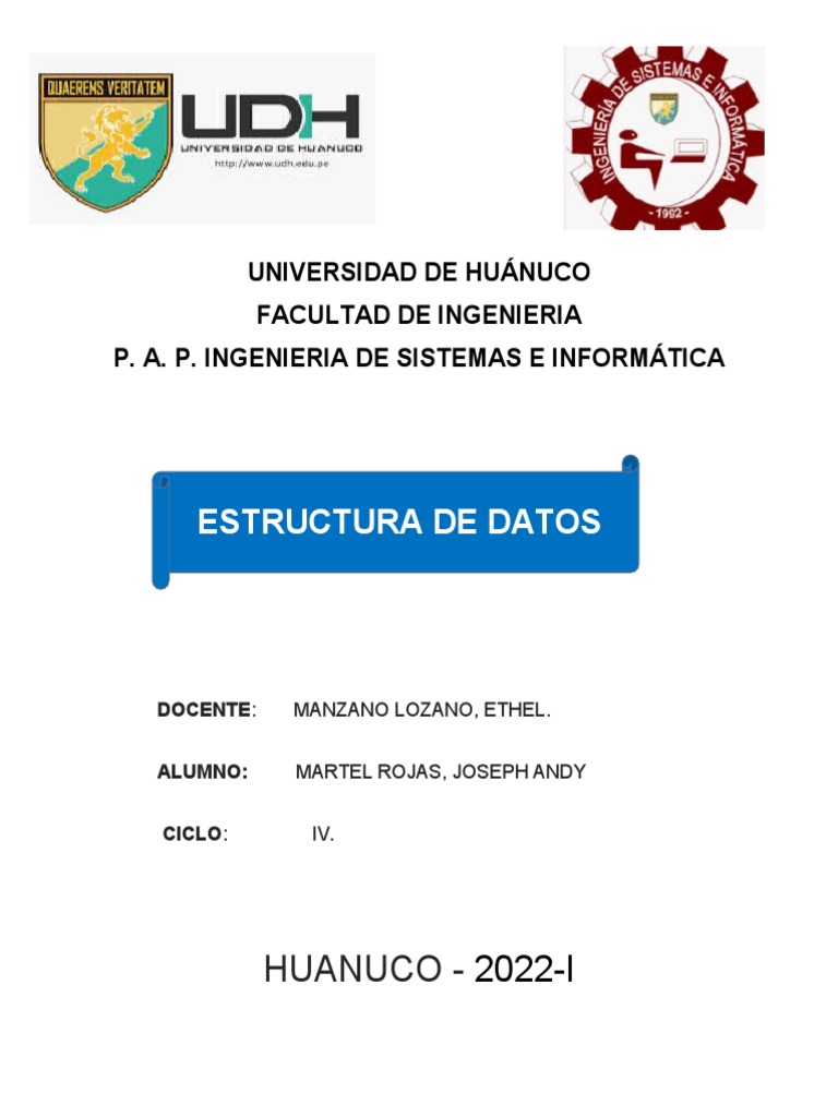 Estructura de Datos | PDF | C ++ | Datos de computadora