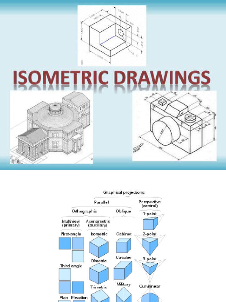 Isometric Drawing | PDF | Technical Drawing | Elementary Geometry