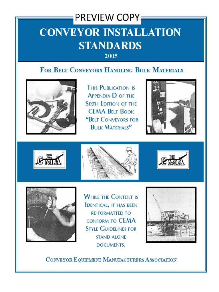 Conveyor Inst Stds | PDF | Computers | Technology & Engineering