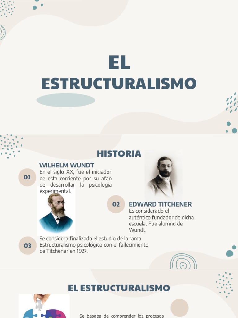 El Estructuralismo | PDF | Mente | Conceptos psicologicos