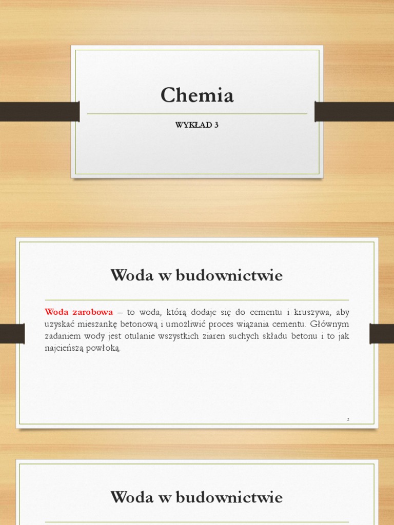 Chemia-Wykład 3 | PDF