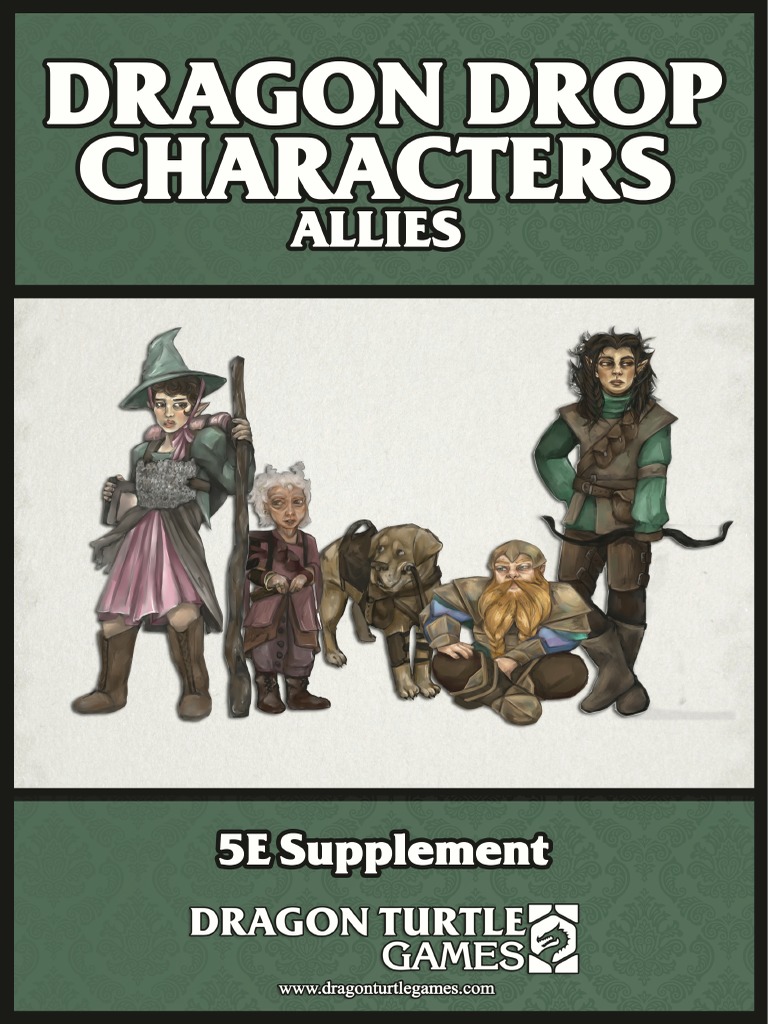 Dragon Drop Characters Allies | PDF