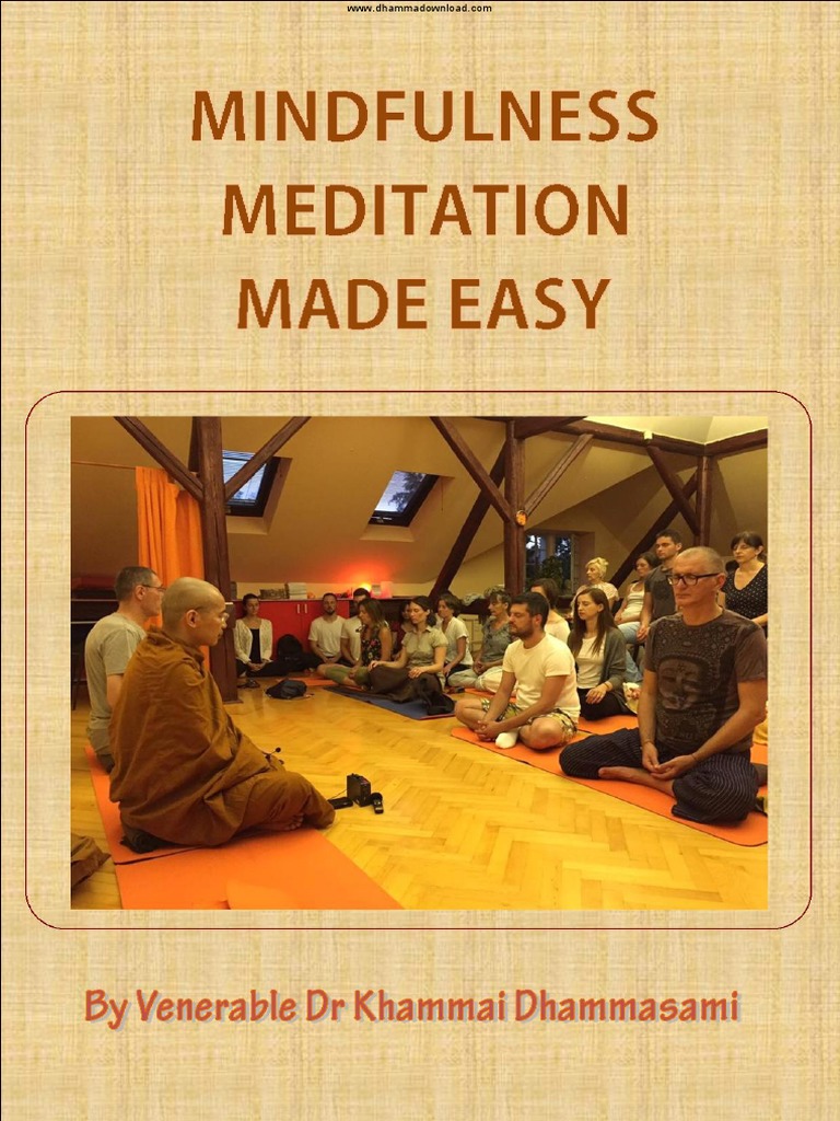 Mindfulness Meditation Made Easy Pdf Meditation Perception