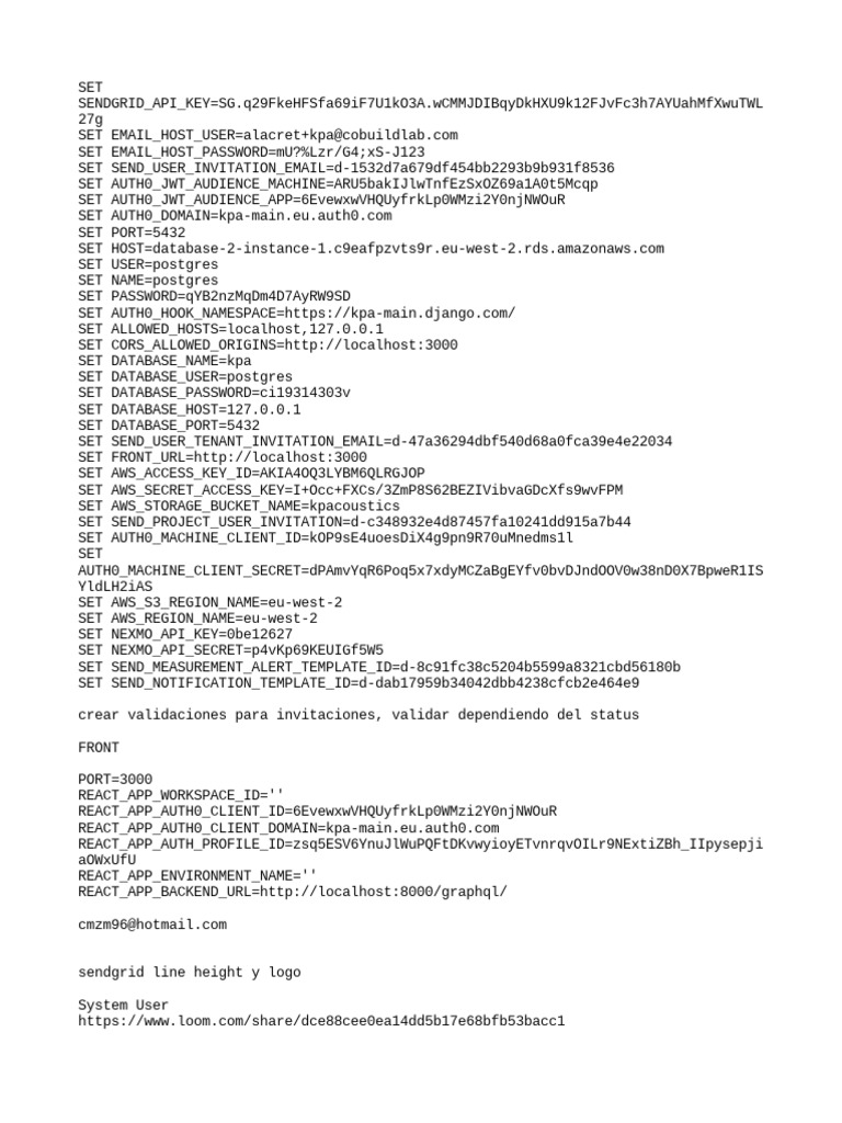 Env | PDF | Computing | Software