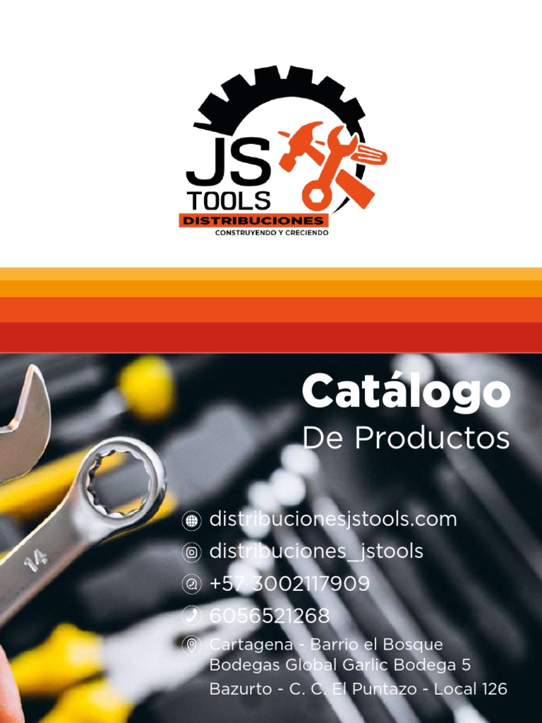 Catálogo de Herramientas JS Tools | PDF | Sector secundario de la ...