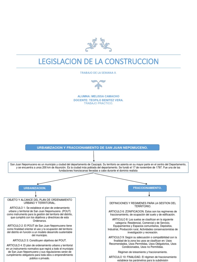 Legislacion de La Construccion | PDF | Zonificación
