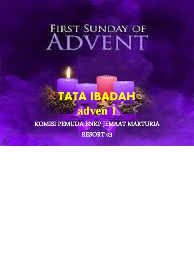 Adven 1 Pemuda | PDF