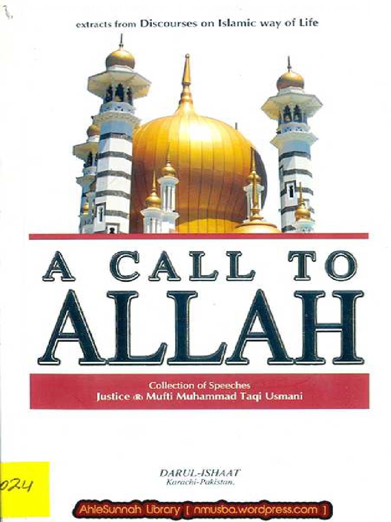 A Call To Allah | PDF