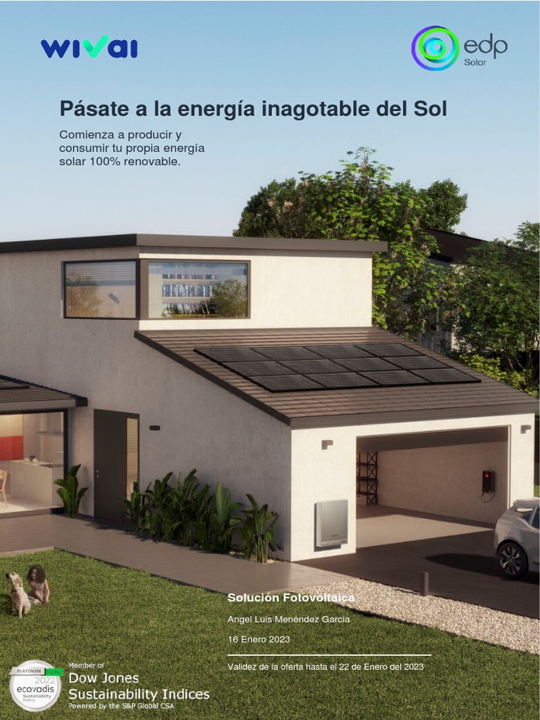 EDP Solar - Propuesta para Angel Luis Menéndez Garci 01985517 | PDF ...