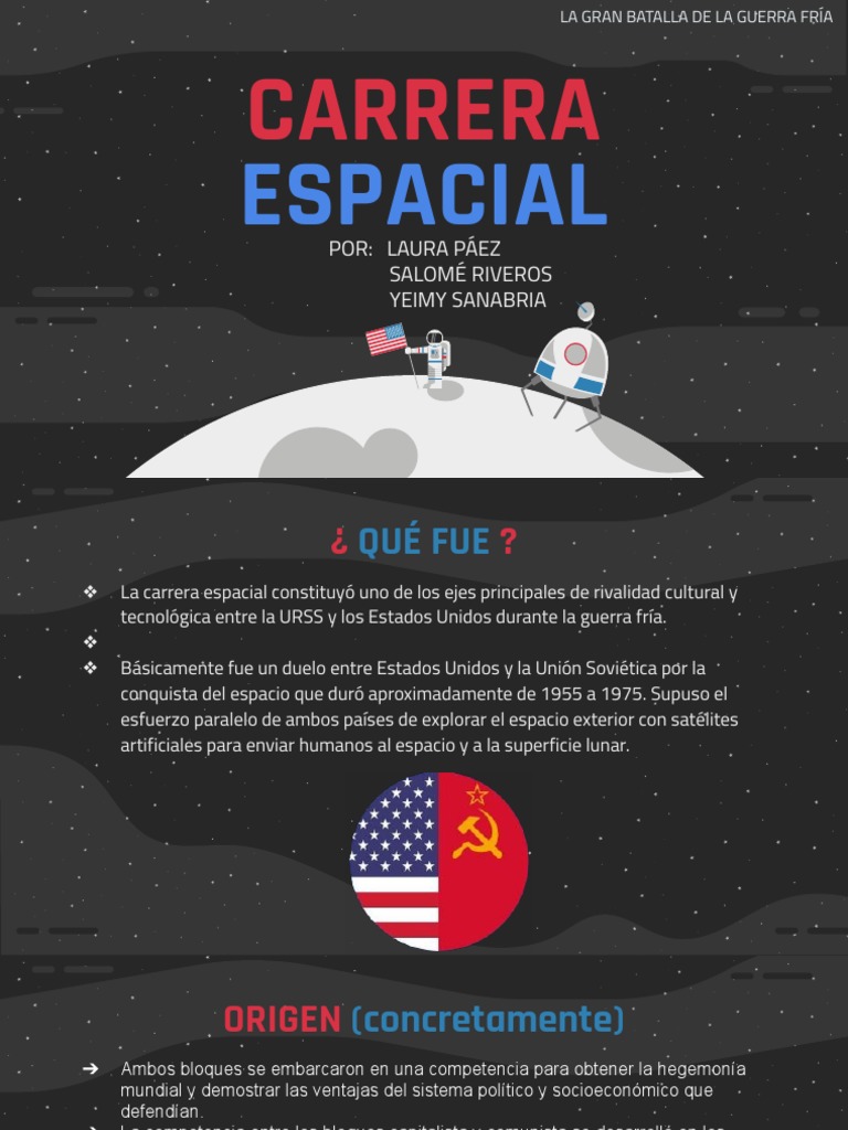 Carrera Espacial - Guerra Fría | PDF | Carrera en el espacio | Programa ...