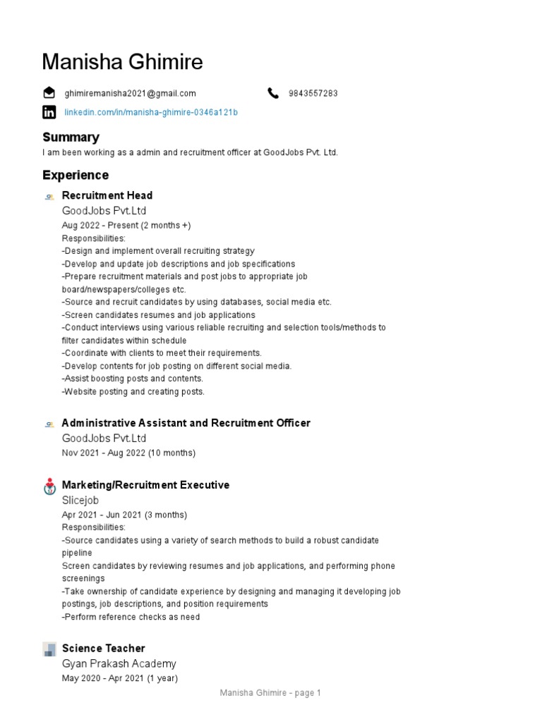 Manisha Ghimire | PDF