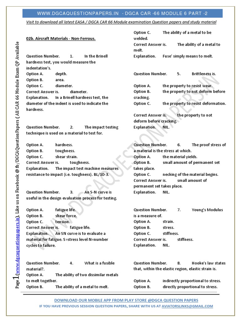 Dgca Module 06 | PDF | Composite Material | Fiberglass