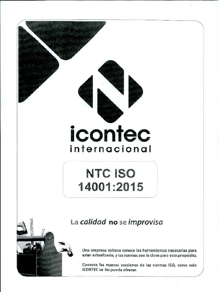 NTC ISO 14001-2015 | PDF NTC ISO 14001-2015 | PDF