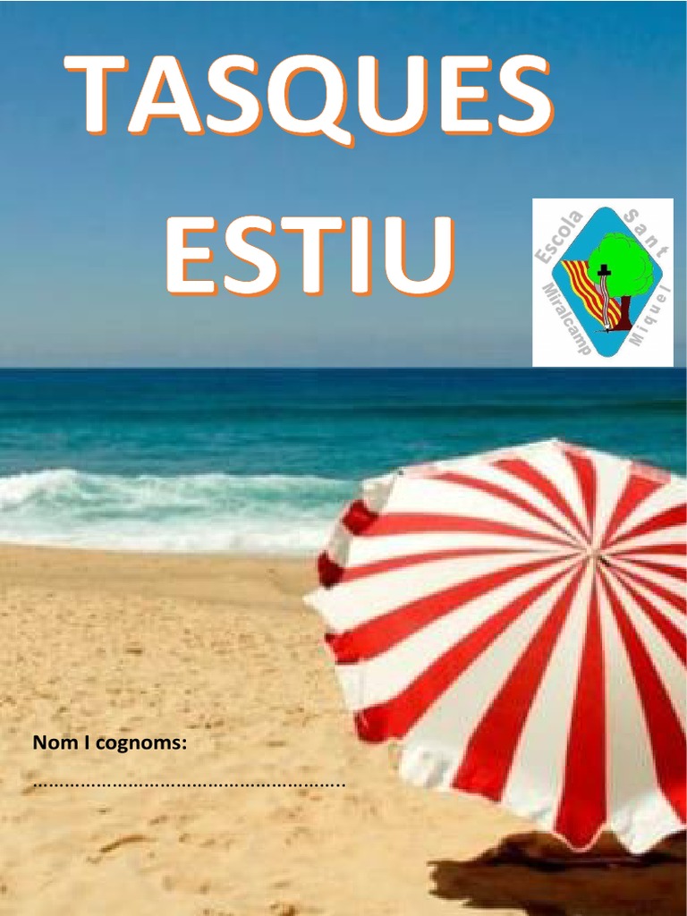 Quadern Tasques Estiu 1r | PDF