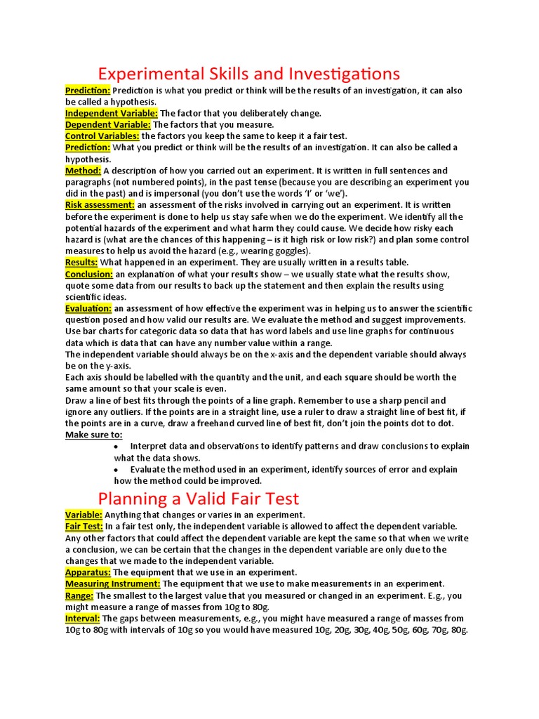 End of Year 9 Biology Revision | PDF | Leaf | Stoma
