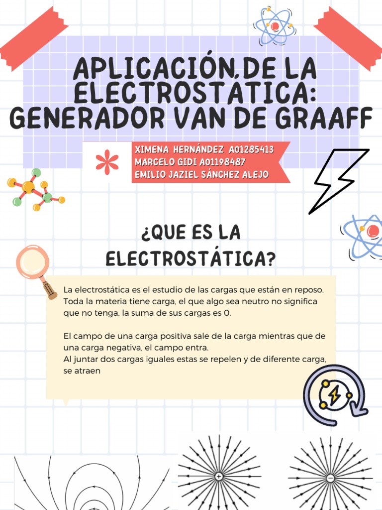 Aplicacion de La Electrostatica | PDF | Electrostática | Electricidad