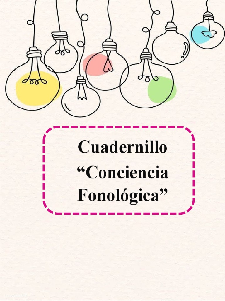 Cuadernillo Conciencia Fonologica | PDF
