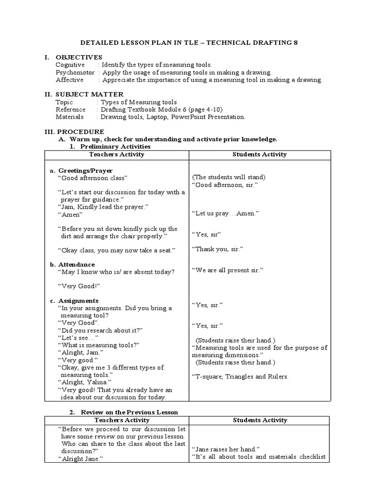 LP M7. Types of Measuring Tools | PDF | Triangle | Length