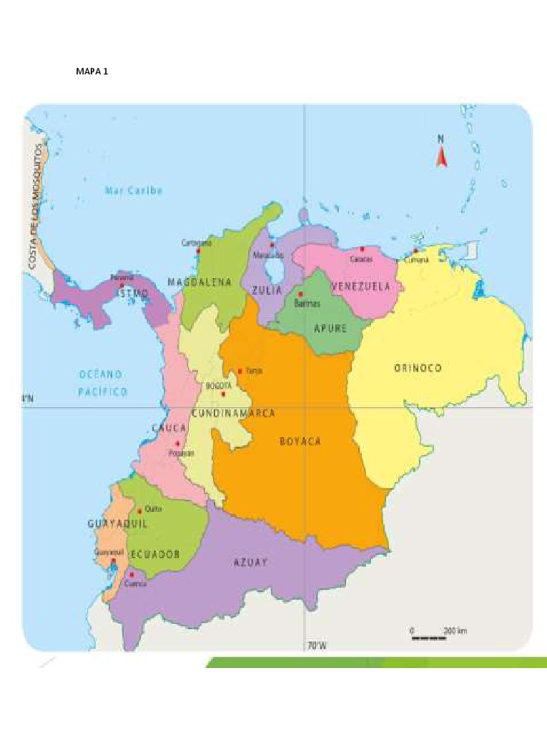 Mapas Antigua Colombia | PDF