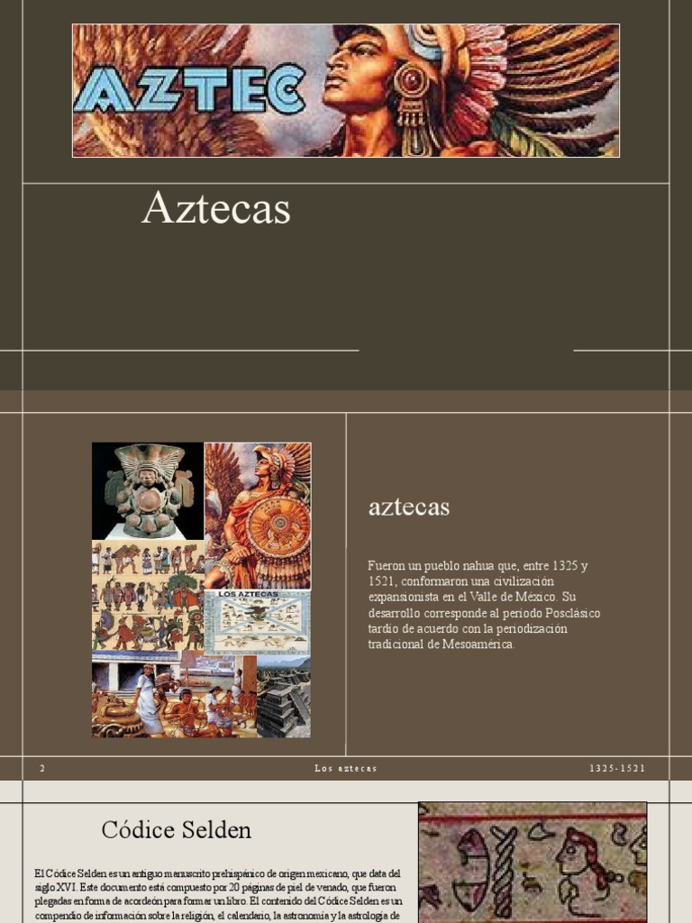 Civilización Azteca: Aportes y Organización | PDF | Américas | México