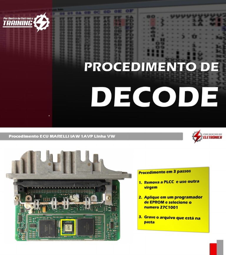 Procedimento de Decode - Marelli Iaw 1avp | PDF