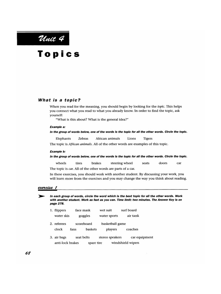 Topics | PDF